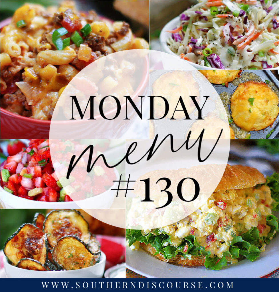 Monday Menu #130- Hearty Chili Mac & Farmhouse Egg Salad - Southern ...