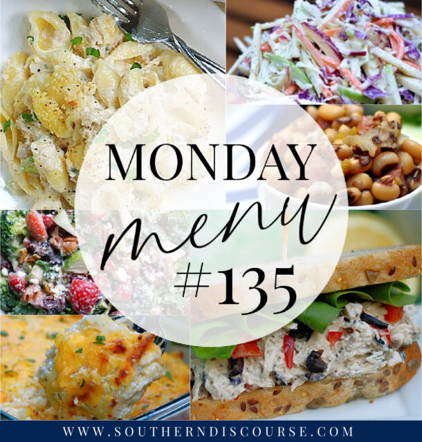 Monday Menu #135- Cheesy Tuna Casserole & Lemon Chicken Salad ...