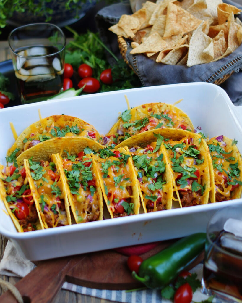 Baked Creamy Tacos - Southern Discourse