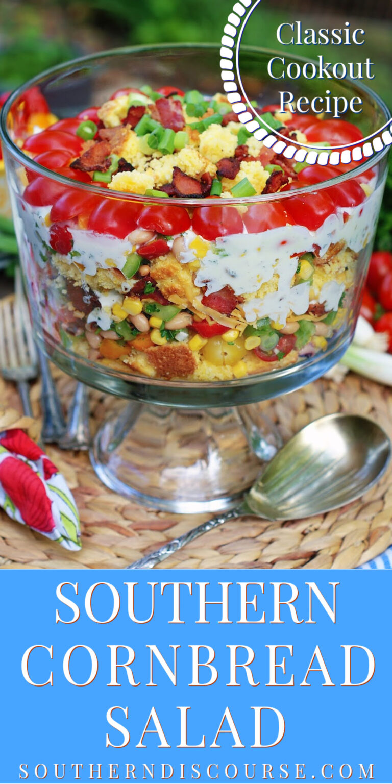 Southern Cornbread Salad - Southern Discourse