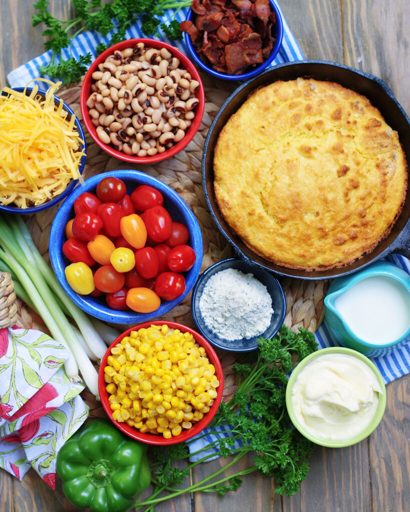 Southern Cornbread Salad - Southern Discourse