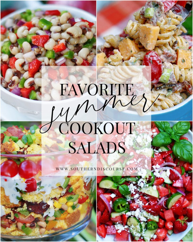 Favorite Summer Cookout Salads - Southern Discourse