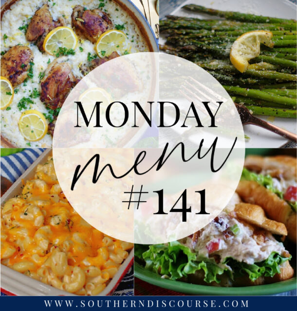 Monday Menu #141- Lemon Chicken Rice Casserole & Tuna Salad - Southern ...