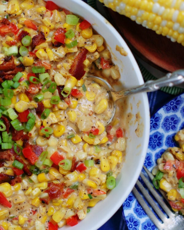 Louisiana Cream Corn Maque Choux - Southern Discourse