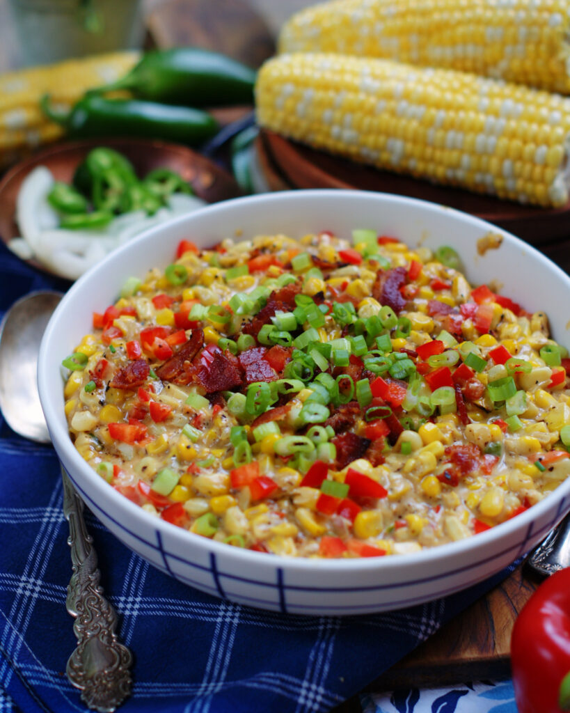 Louisiana Cream Corn Maque Choux - Southern Discourse