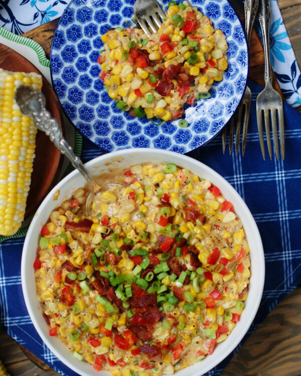 Louisiana Cream Corn Maque Choux - Southern Discourse