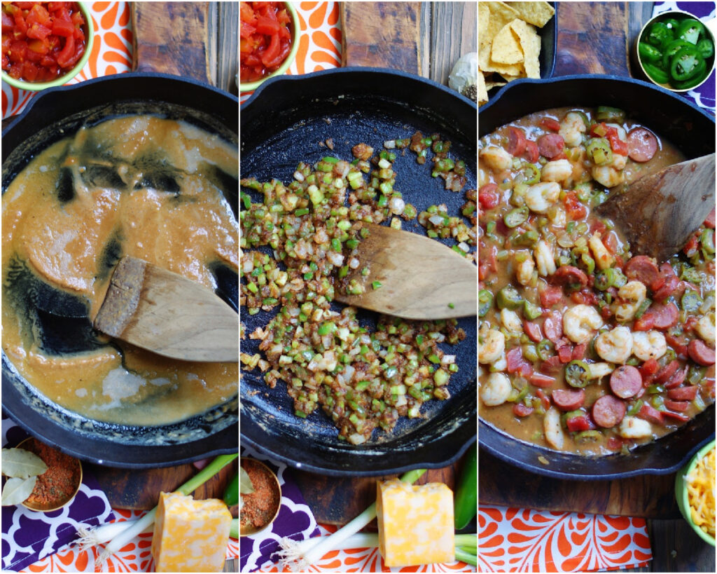 Louisiana Gumbo Nachos - Southern Discourse