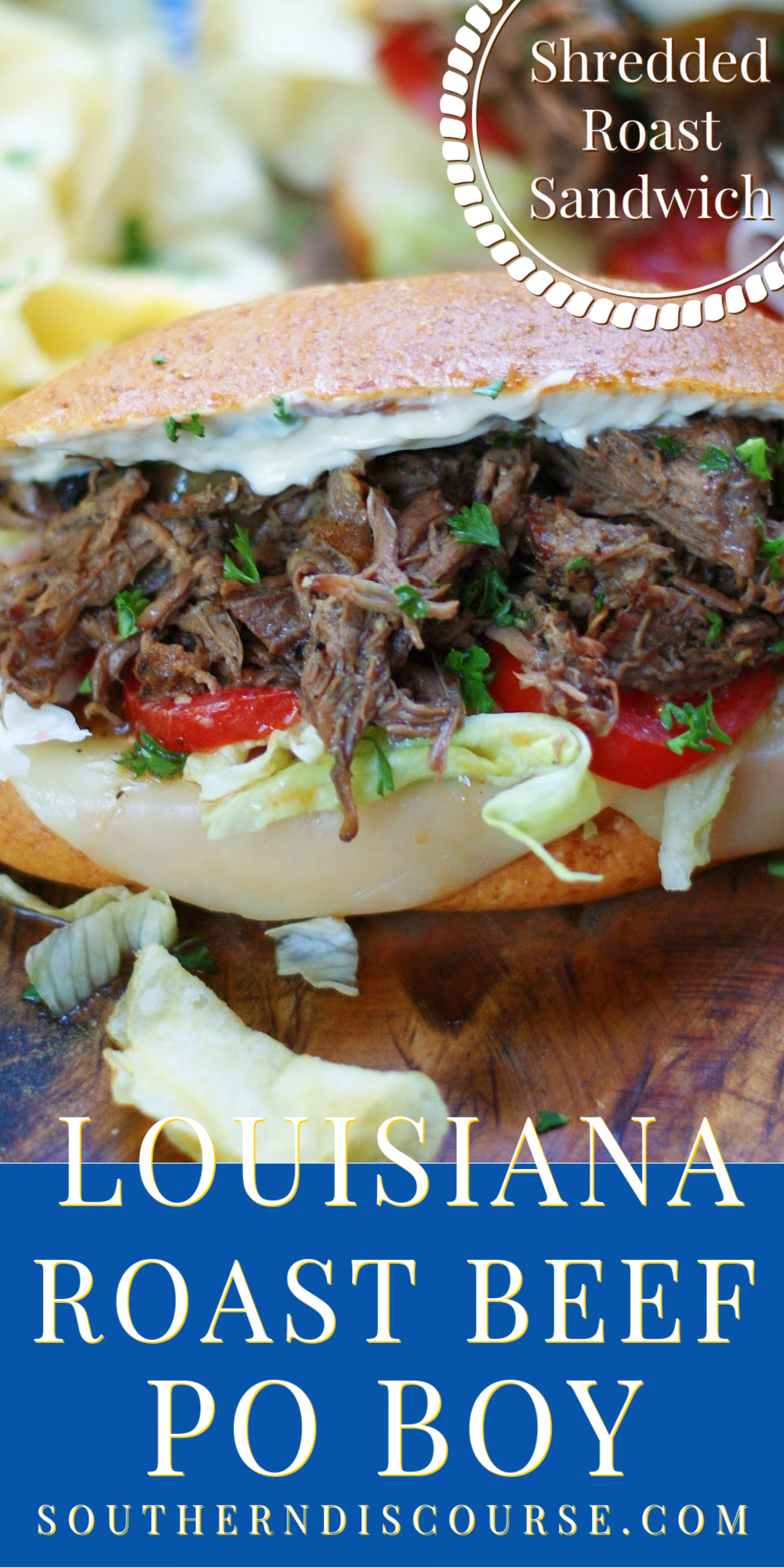 Roast Beef Po Boy Sandwich - Southern Discourse