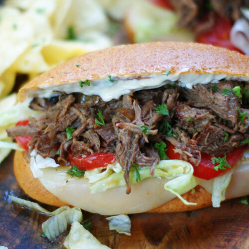Roast Beef Po Boy Sandwich - Southern Discourse