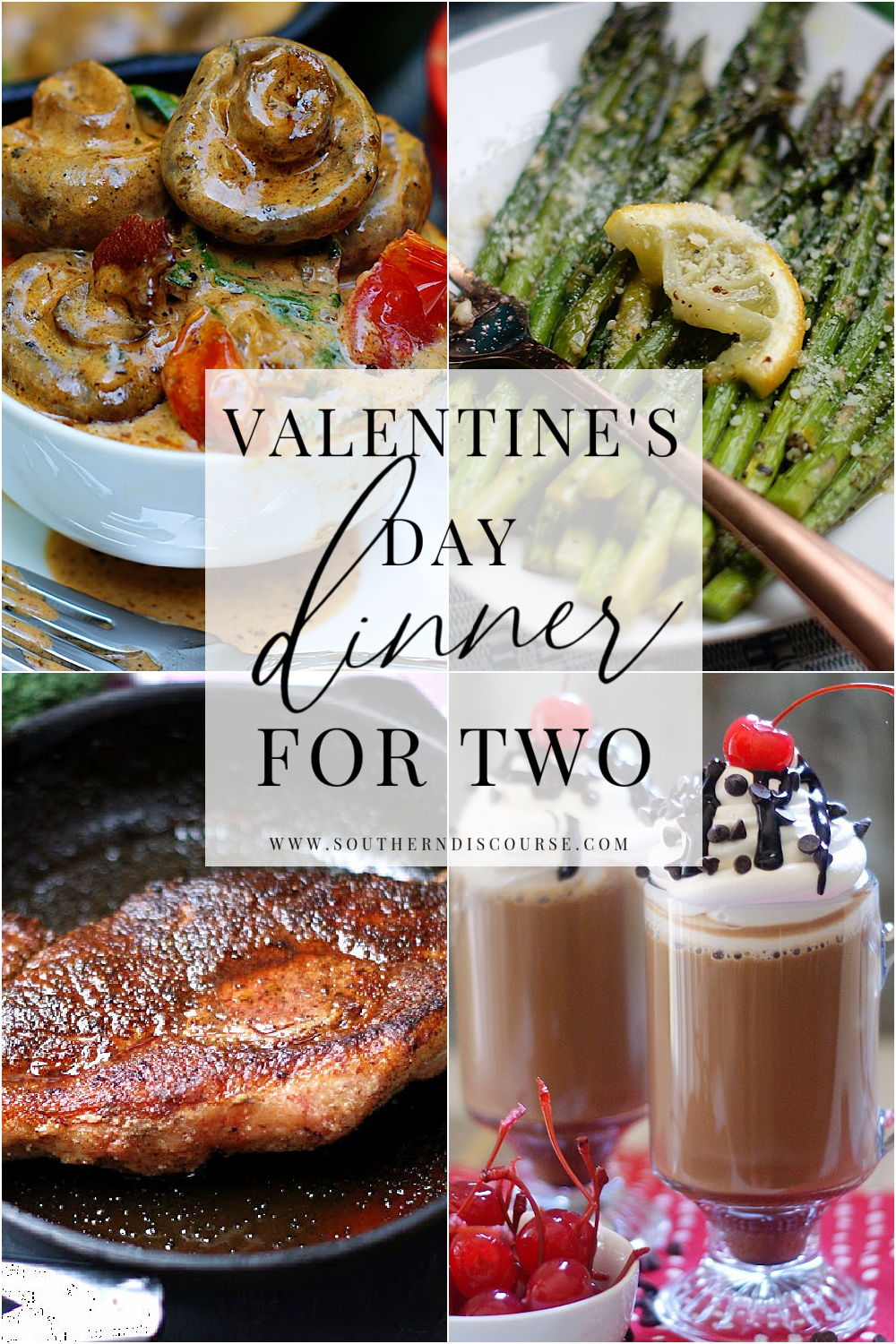 Valentine's Day Dinner for Two - Southern Discourse