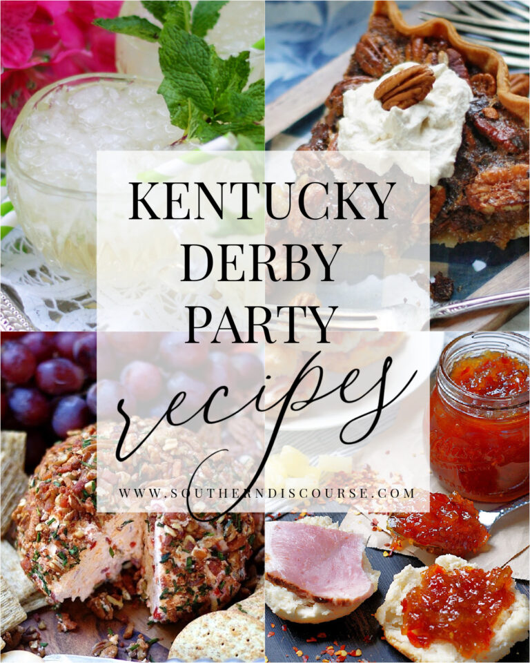 My Best Kentucky Derby Party Recipes - Southern Discourse