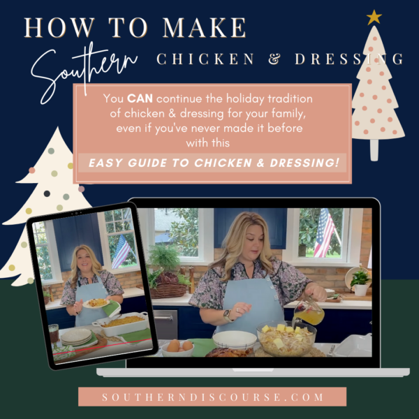 Get Your Step-By-Step Southern Chicken & Dressing Video Tutorial ...