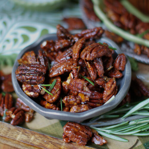 Toasted Rosemary Pecans - Southern Discourse