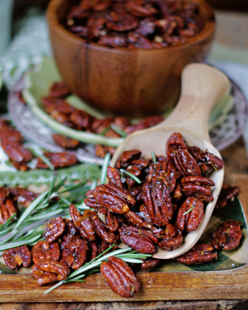 Toasted Rosemary Pecans - Southern Discourse