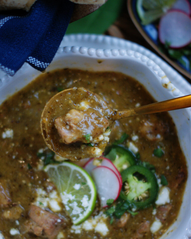 Chile Verde Pork Stew - Southern Discourse