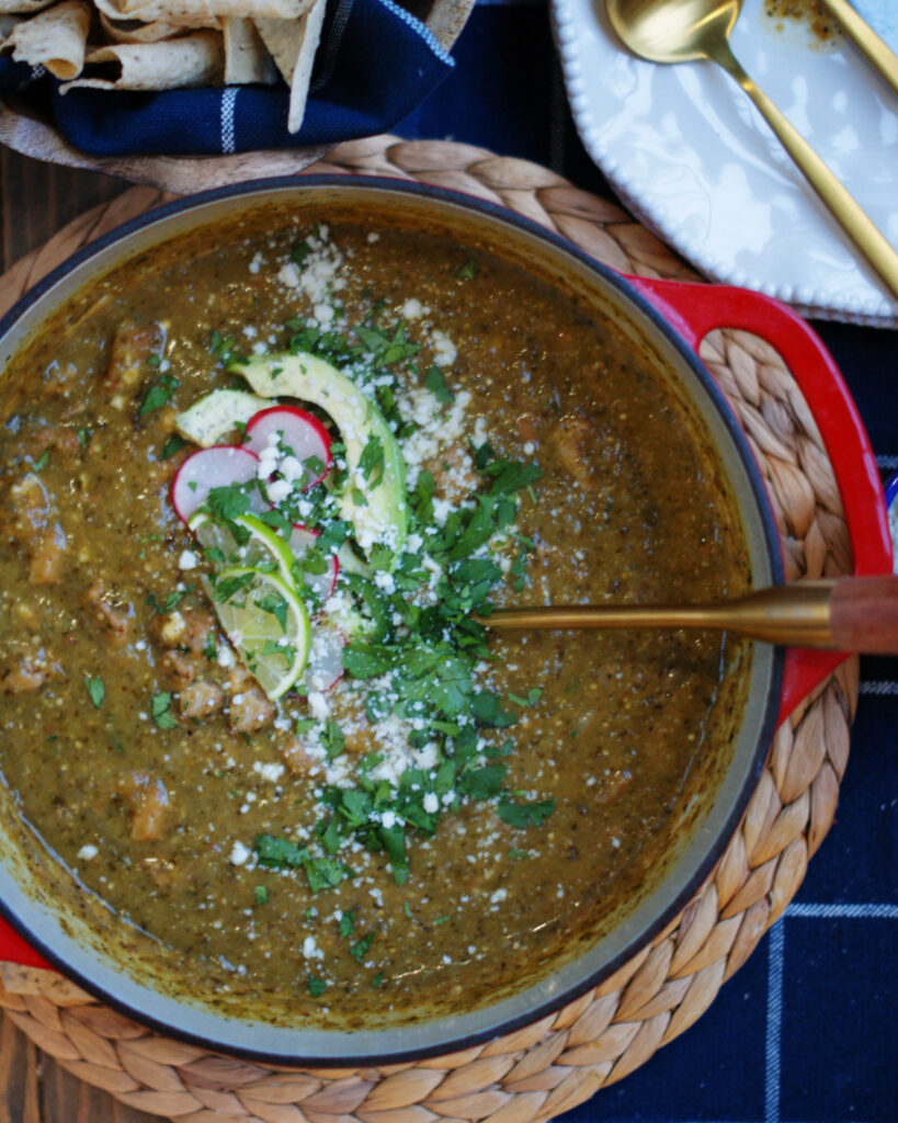 Chile Verde Pork Stew - Southern Discourse