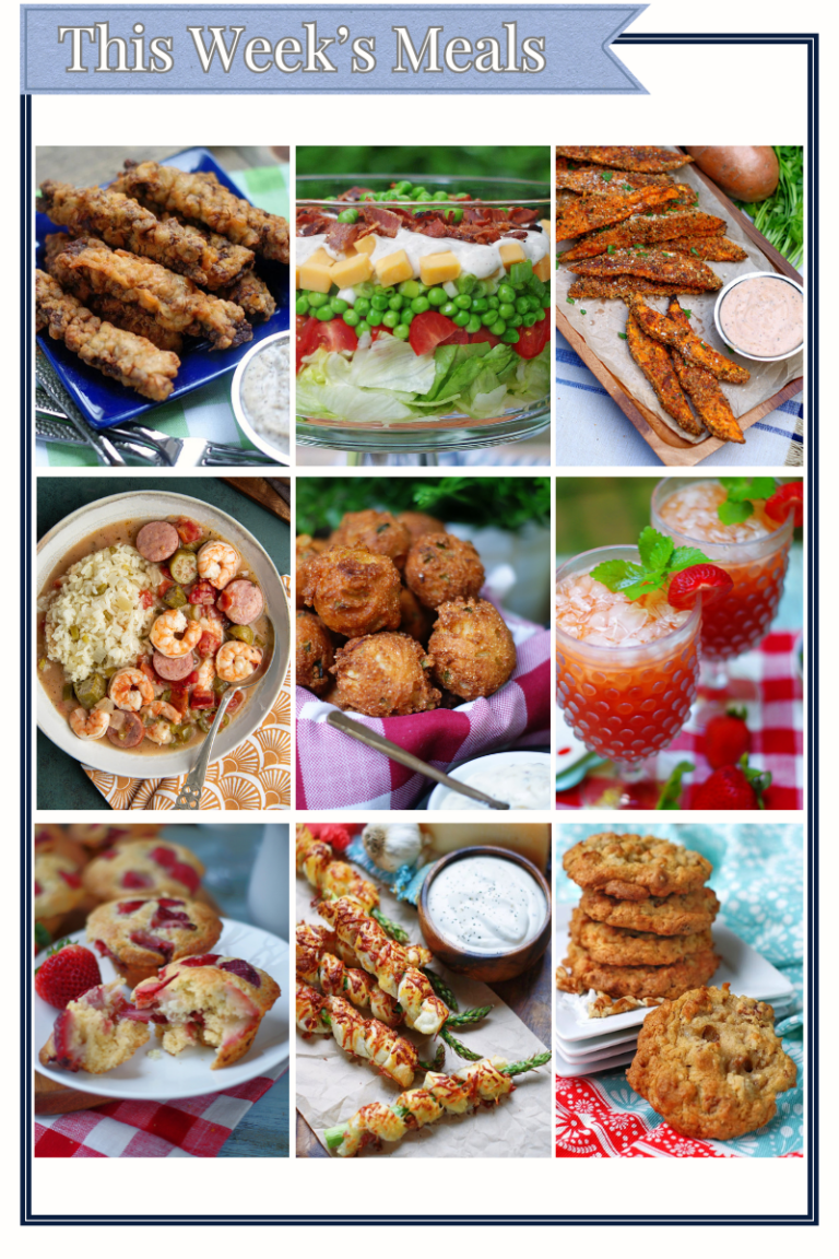 Monday Menu #301- Steak Fingers & Gumbo - Southern Discourse