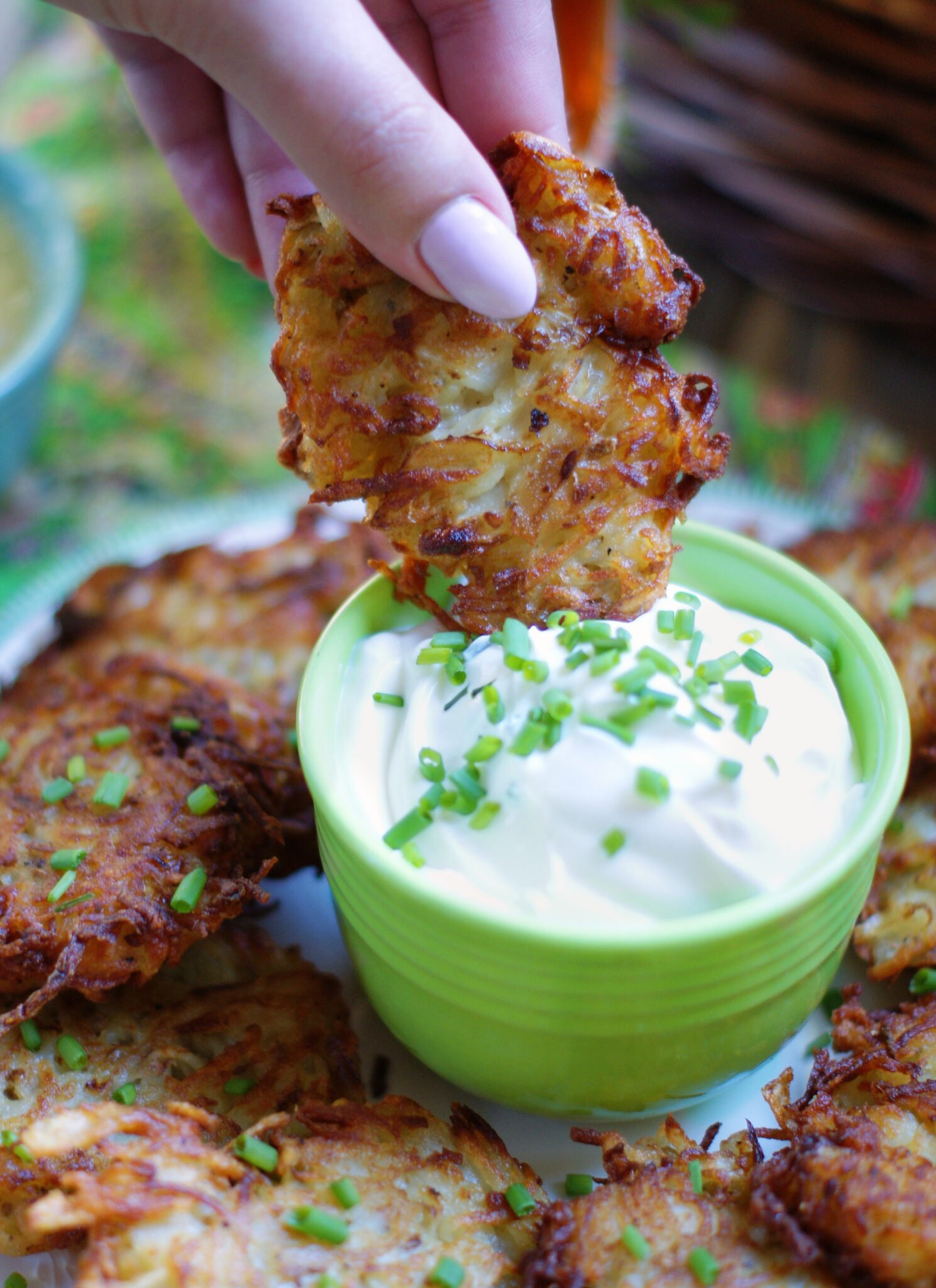 Crispy Potato Pancakes - Southern Discourse